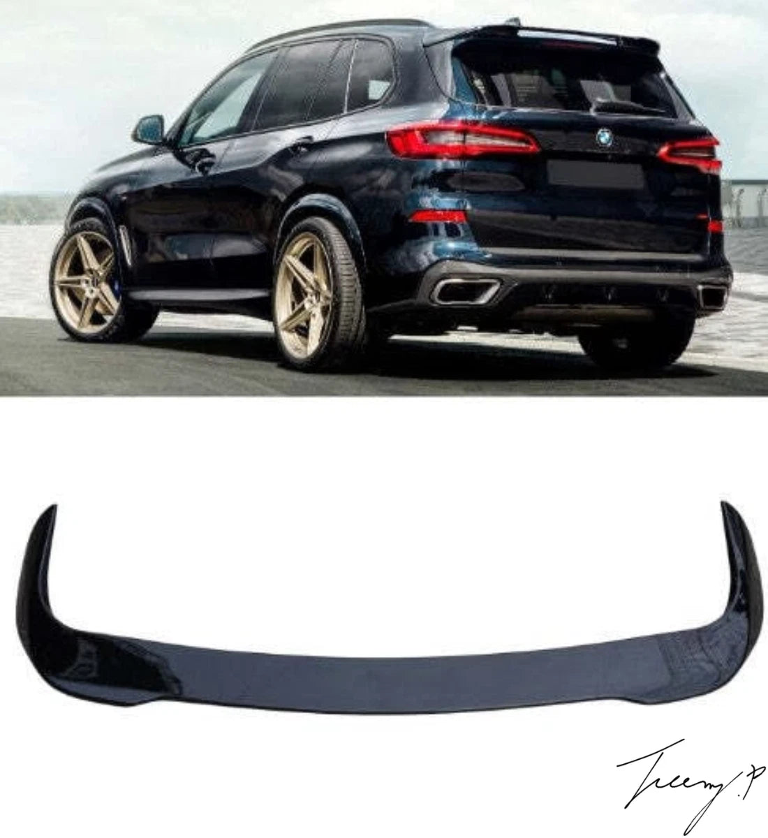 BMW X5 G05 (2019+) Rear Spoiler Boot Roof Bodykit – TREEN PERFORMANCE ...